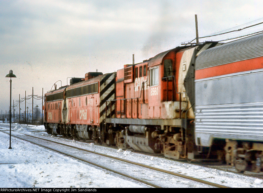 CP 1410, 4477 and 8560 on the Canadian